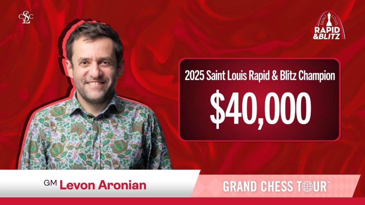 Levon Aronian Wins Grand Chess Tour Saint Louis