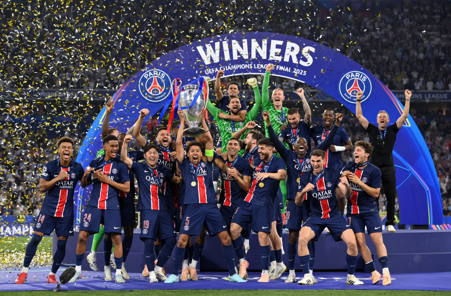 PSG Win First Champions League